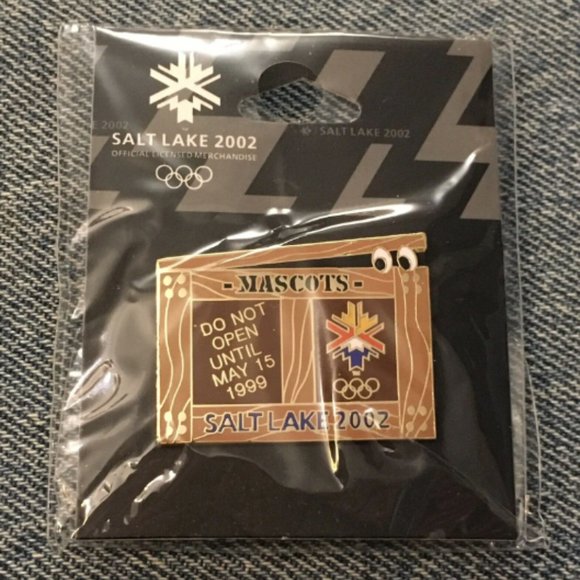 Olympic | Accessories | 202 Slc Olympic Pin Salt Lake City Mascots ...